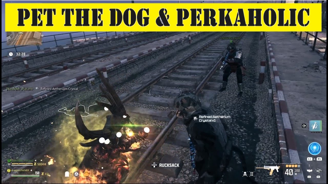 Pet the Dog and Perkaholic - Call of Duty Modern Warfare III - Zombies ...