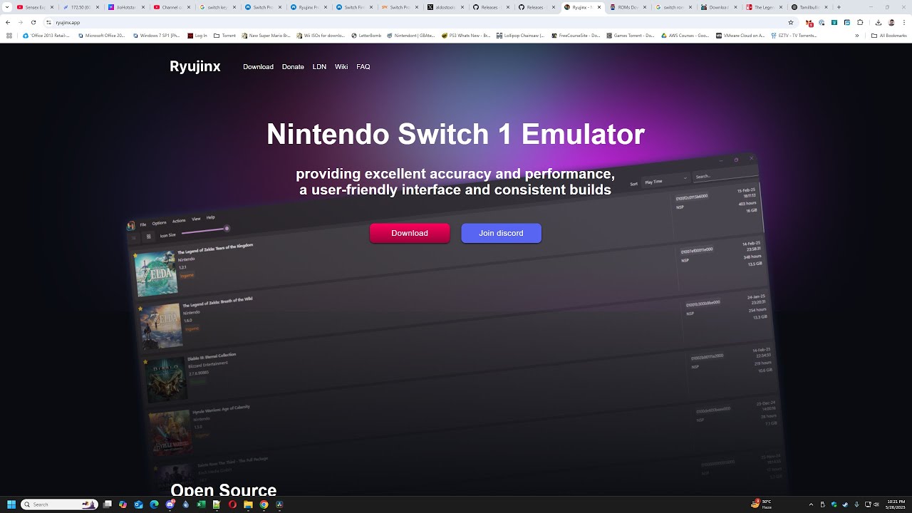 Switch Emulation on PC - YouTube