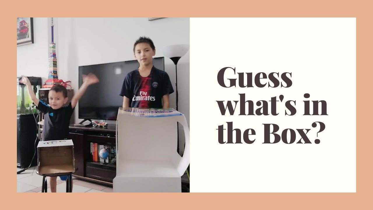 Guess what's in the Box | Kids Challenge | Vlog #10 - YouTube