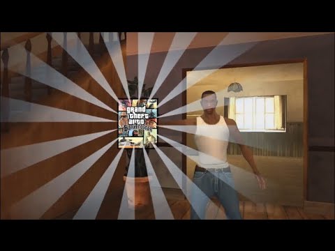 CJ playing GTA SAN ANDREAS DEFINITIVE EDITION 😂| Grove Street Network ...