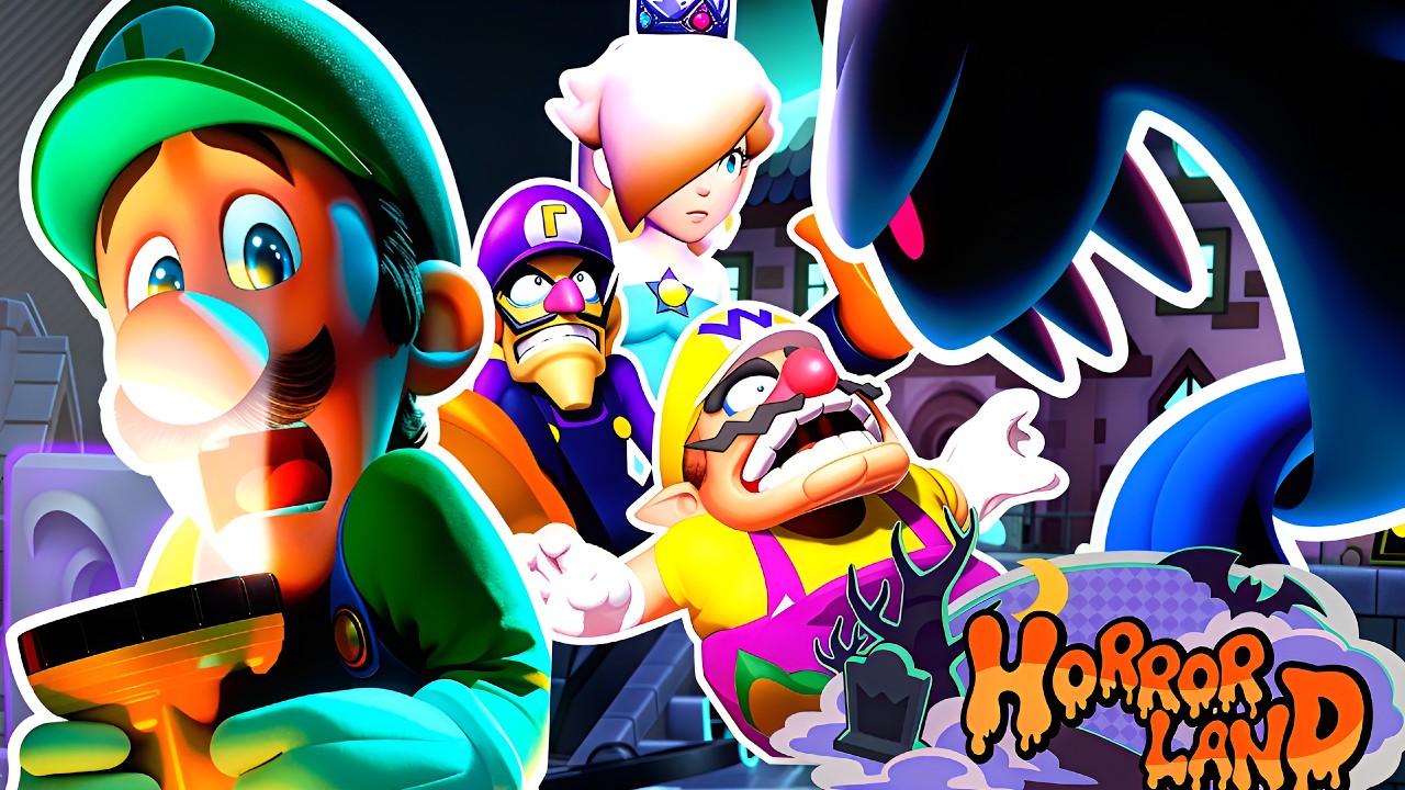 Luigi, Wario, Waluigi, and Rosalina play Mario Party Superstars ...