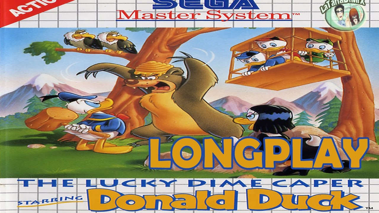 The Lucky Dime Caper starring Donald Duck 1991 (Sega Master System) [HD ...