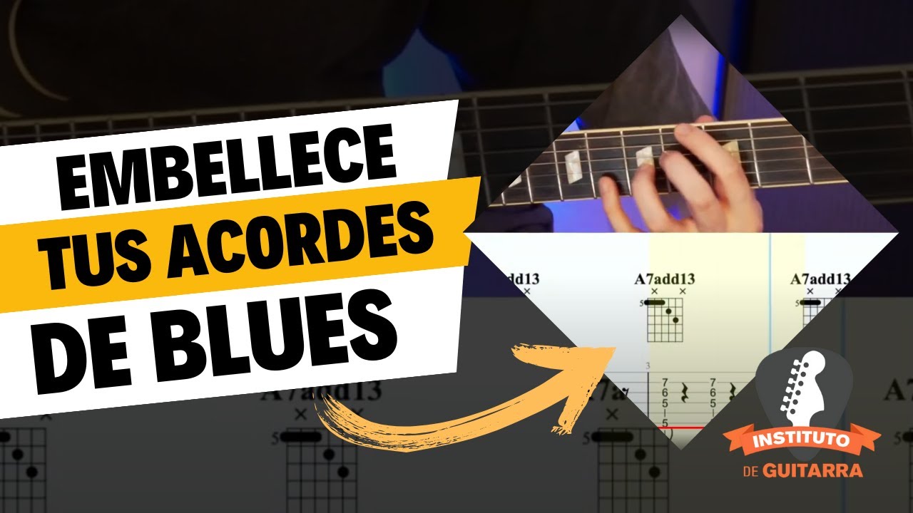 Suma tensiones a tus ACORDES DE BLUES 🔥 🎸 - YouTube