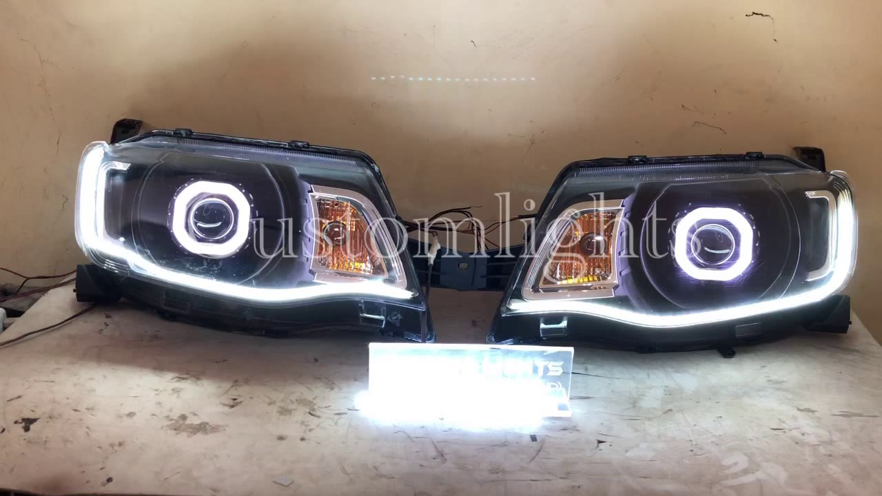 Renault Kwid LED DRL and bi-xenon projector headlamps by Customlights ...