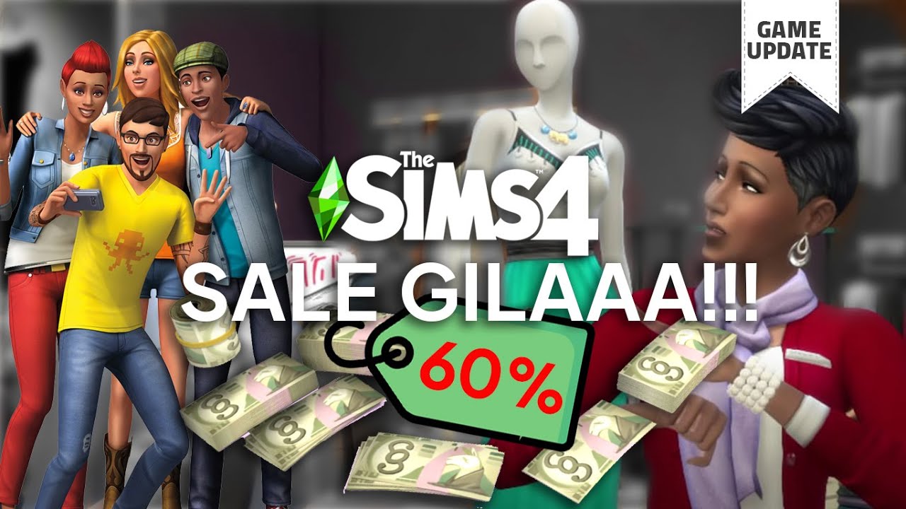 The Sims 4 SALE GILAAAA!! | Cozy Games Indonesia - YouTube