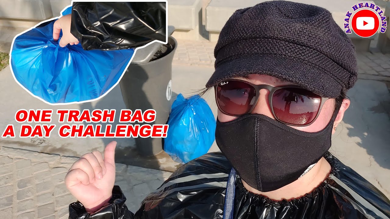 One Trash Bag A Day Challenge | Day 1 | Kuwait Life | Anak Heartland ...