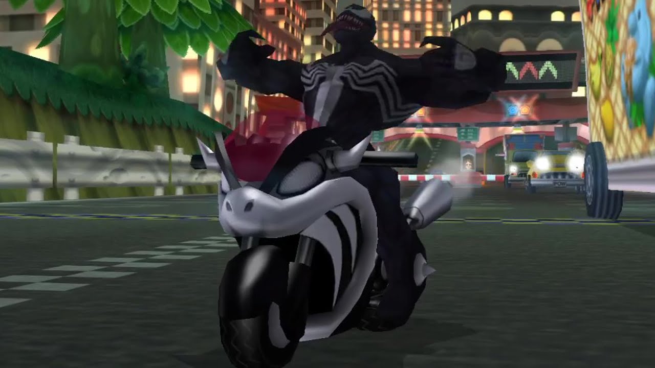 Venom in Mario Kart Wii - YouTube