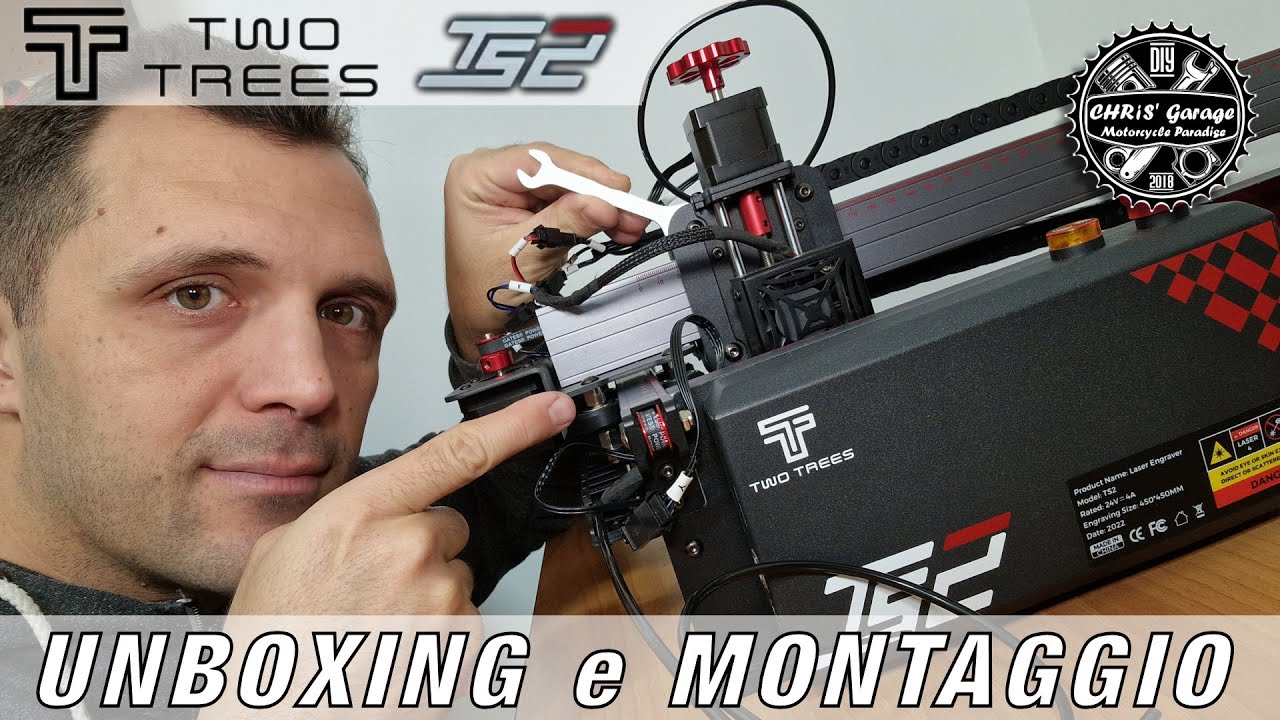 TWO TREES TS2: UNBOXING + MONTAGGIO + Software Setup - YouTube
