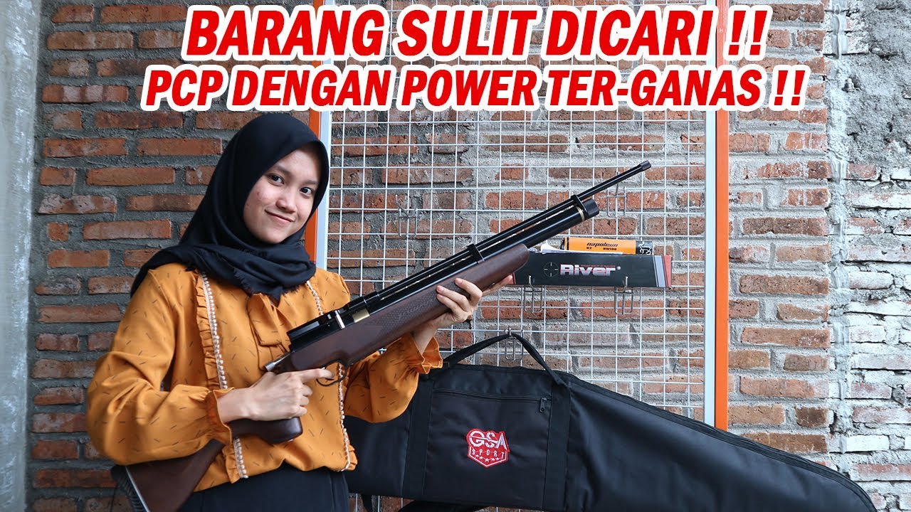 PCP BIG GAME DENGAN POWER GANAS │SENAPAN ANGIN PCP MOUSER JAWARA OD 32 ...