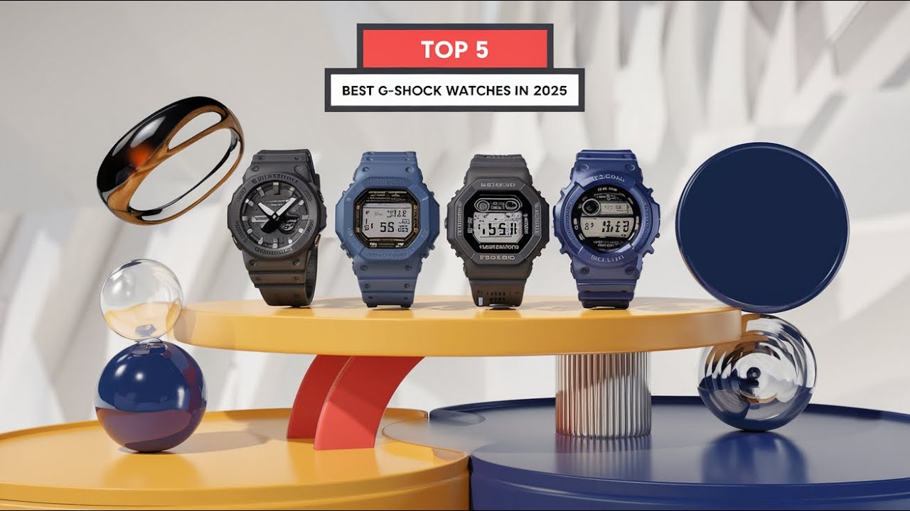 Top 5 Best G-Shock Watches of 2025: Ultimate Durability & Style - YouTube