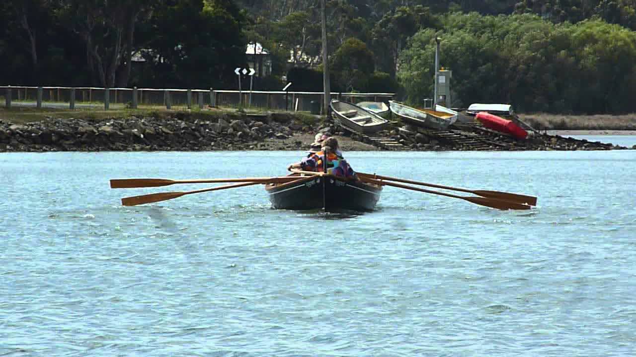 "Cygnet" Launch Day - Cygnet Community Boat Build, Tasmania, Australia ...