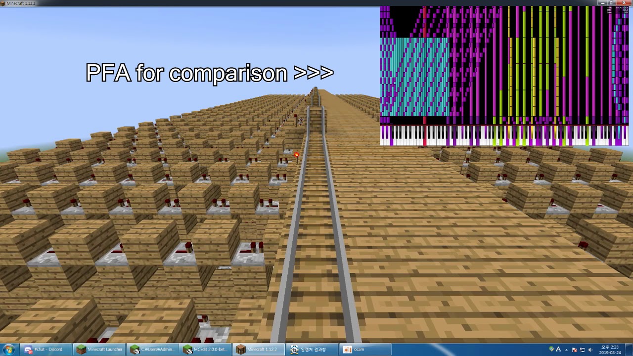 [Minecraft/BlackMIDI] Tau - Minecraft Noteblocks - YouTube