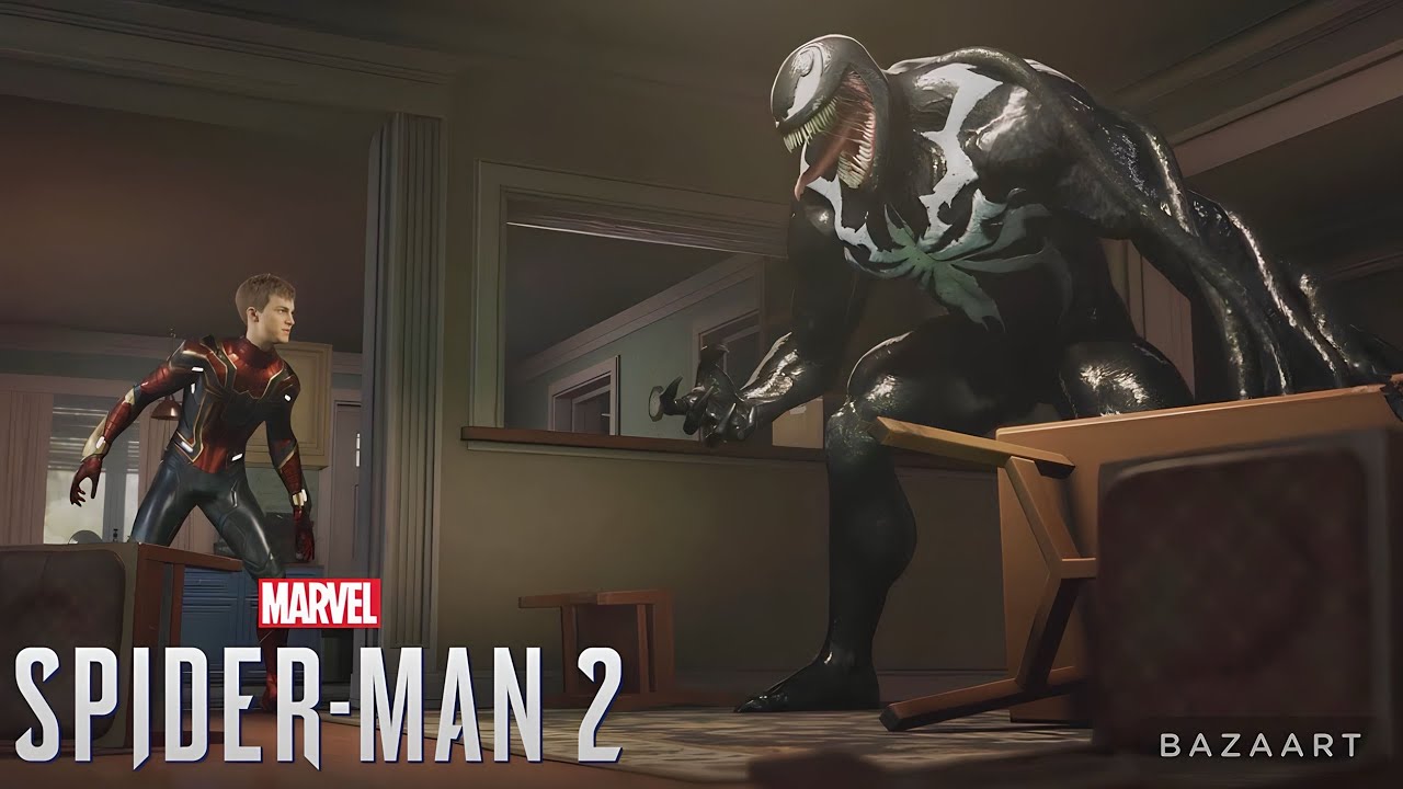 MCU Iron Spider vs Scream - Marvel's Spider-Man 2 (HD60FPS) - YouTube