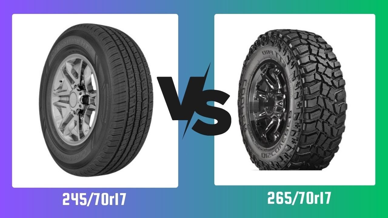 Tire Size 245/70r17 vs 265/70r17 - YouTube