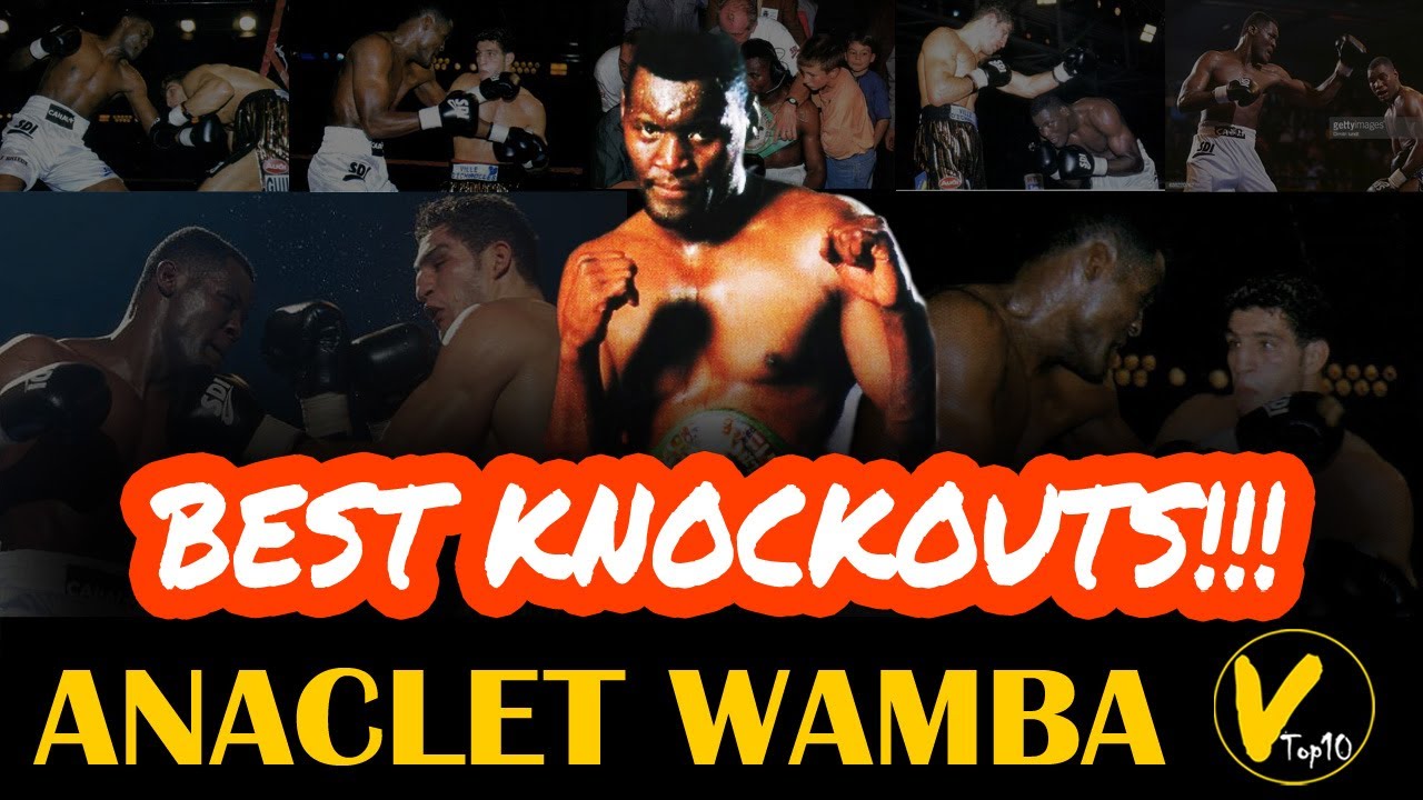 5 Anaclet Wamba Greatest Knockouts - YouTube