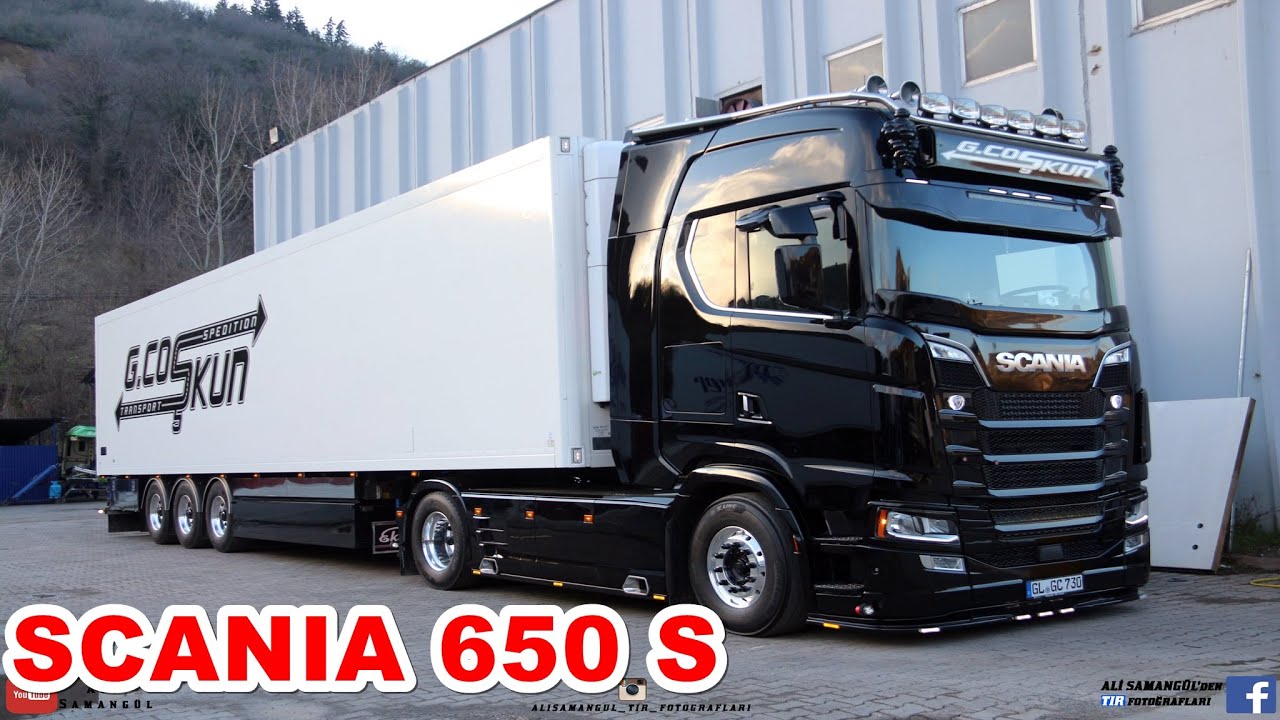 2019 MODEL SCANIA 650 V8 / SADE VE ŞIK KARA YILAN - YouTube