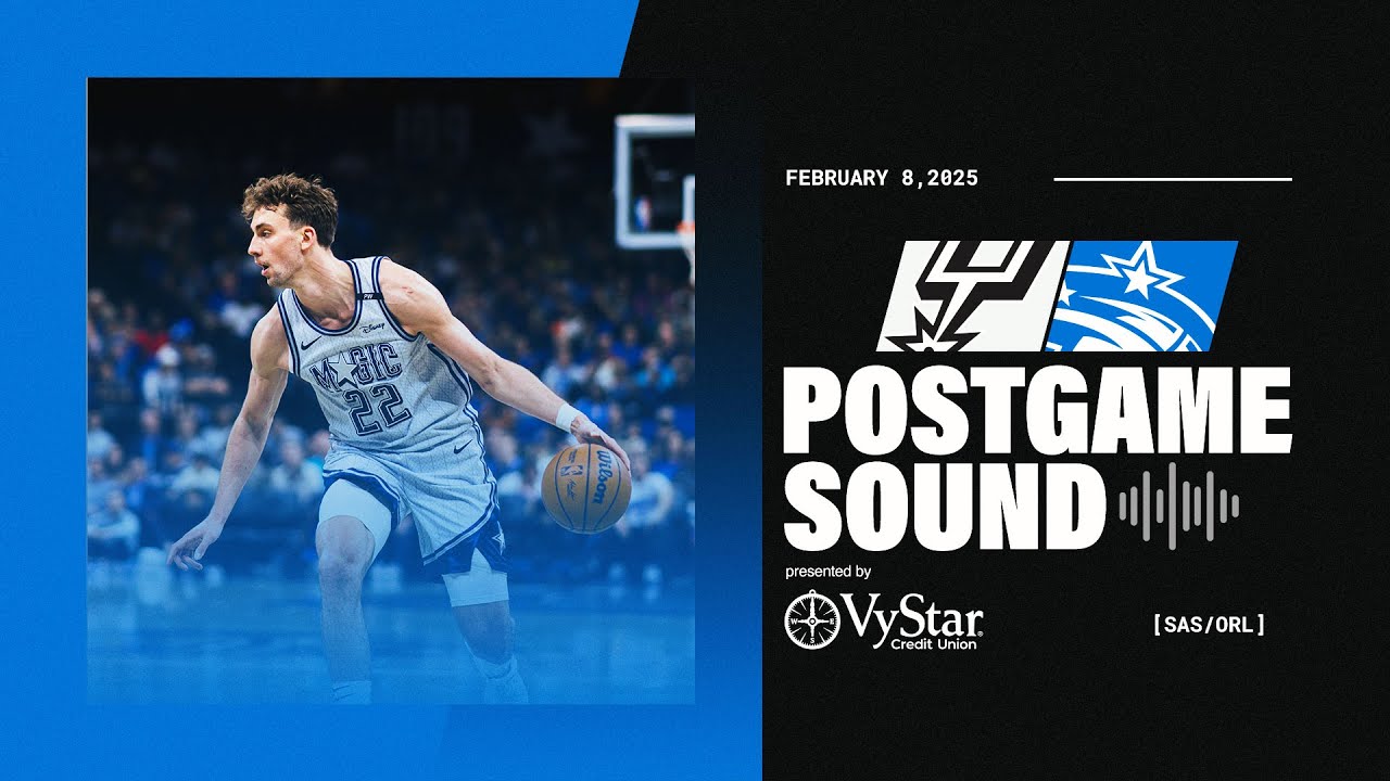 POSTGAME SOUND: SPURS VS. MAGIC | COACH MOSE, FRANZ WAGNER, ANTHONY ...