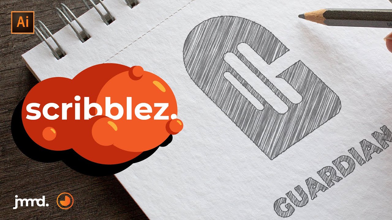 Scribble Effect to Anything in Illustrator | QuickJam - YouTube