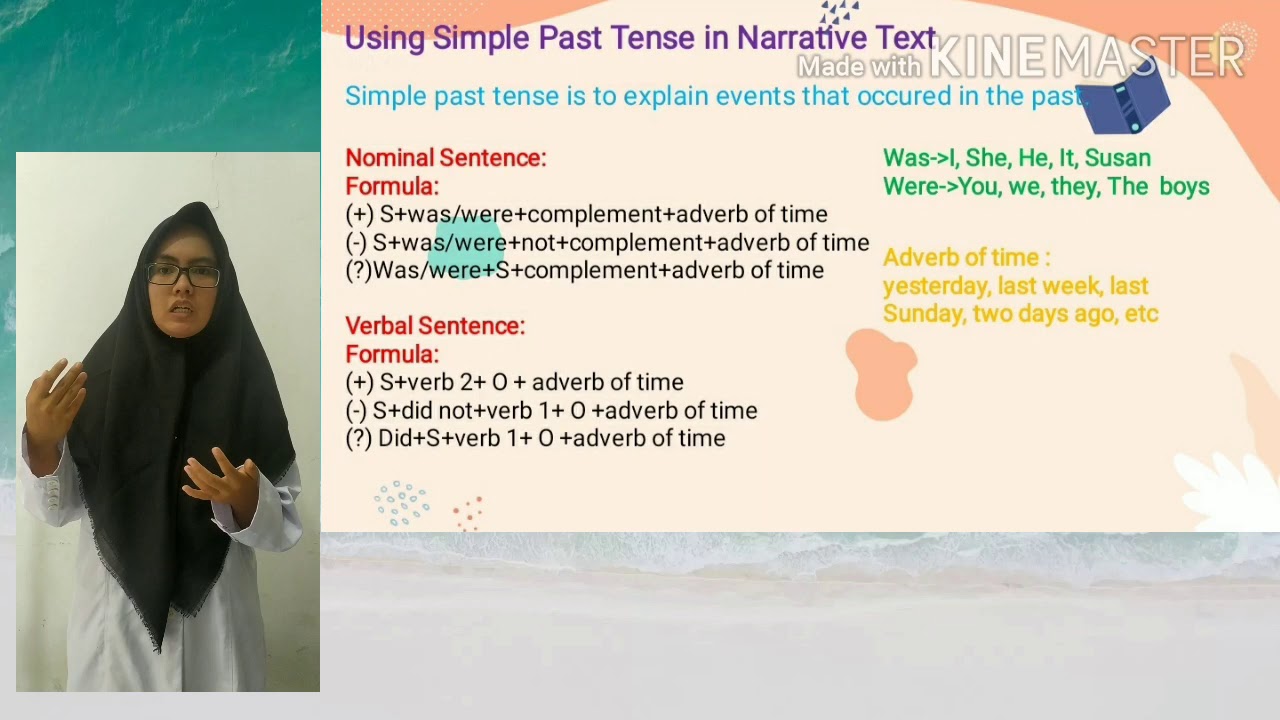 Using Simple Past Tense in Narrative Text - YouTube