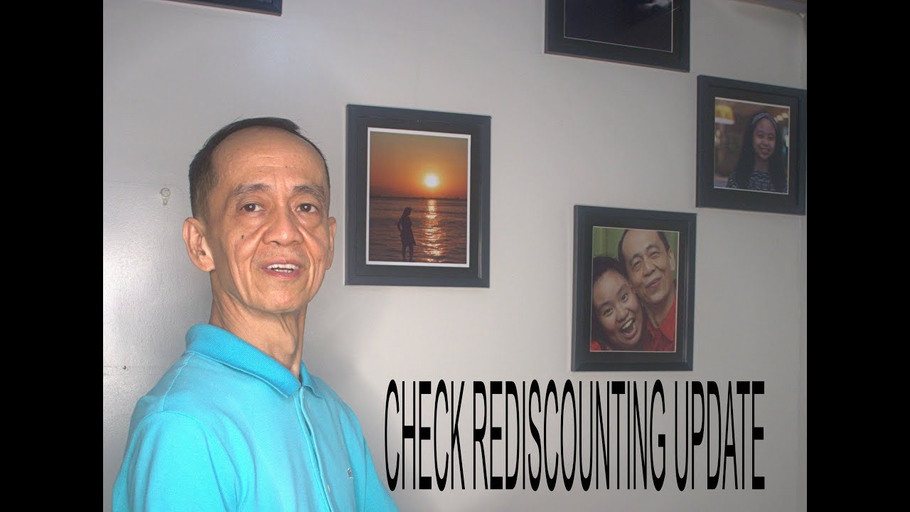 CHECK REDISCOUNTING UPDATE - YouTube