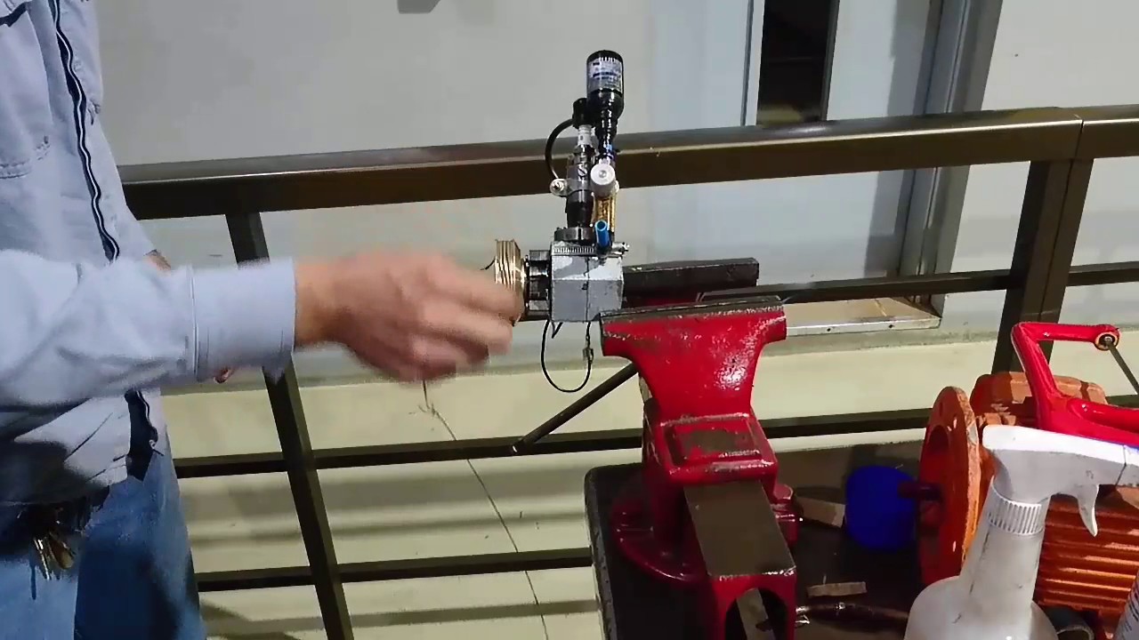 Motor 2t caseiro Two stroke homemade engine - YouTube