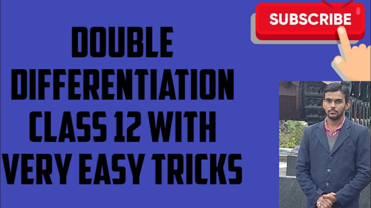 Double differentiation class 12 - YouTube