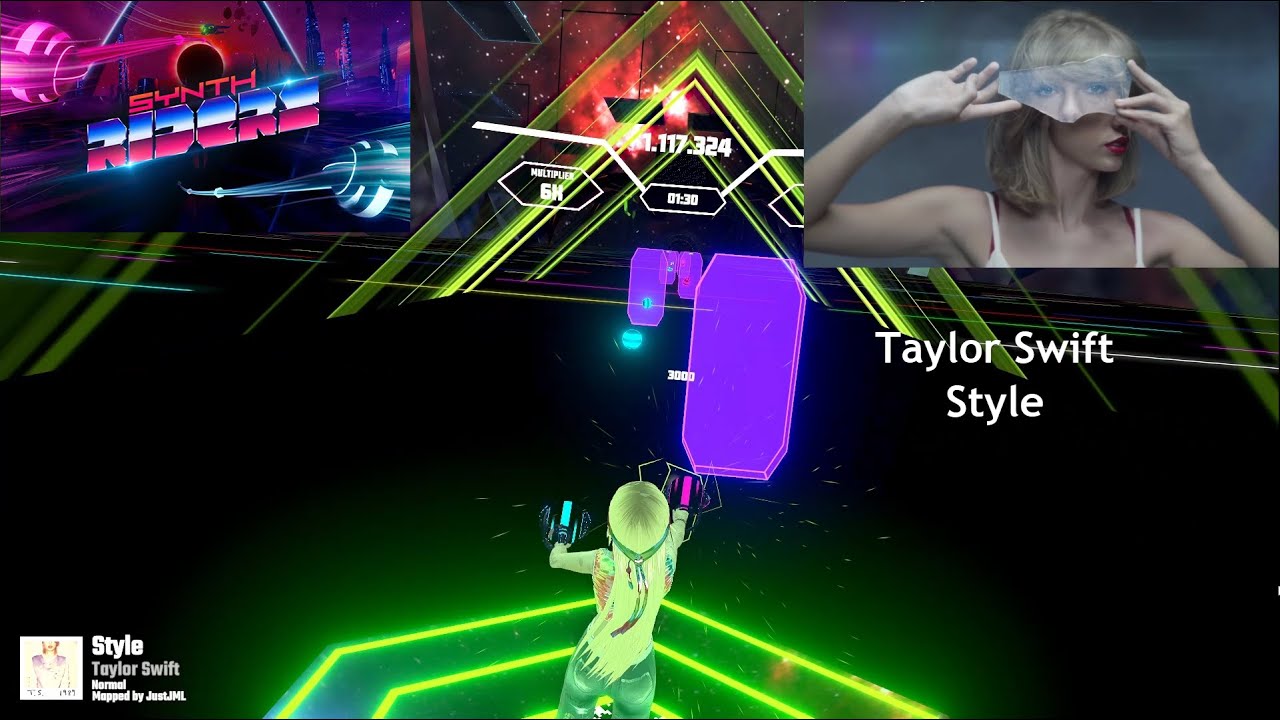 Synth Riders - Taylor Swift - Style (Difficulty Normal) - Perfect ...