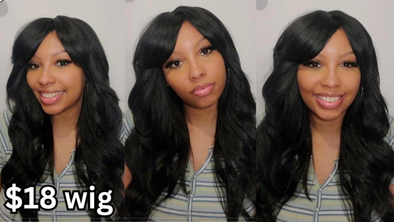 Freetress Equal Lite Curtain Bang 013 Wig | EASY WIG INSTALL 1st Impression SYNTHETIC WIG ...