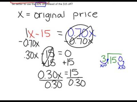 Math 7 8 Unit 3 Review Solutions - YouTube