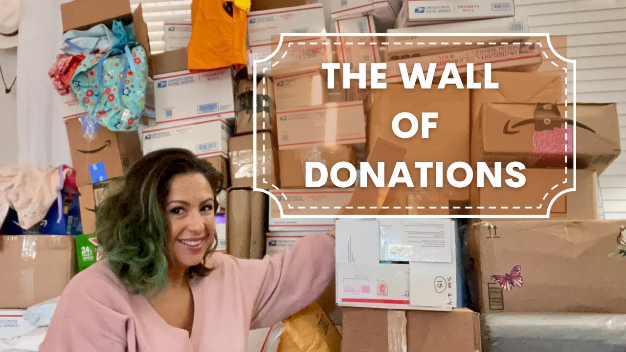 This massive wall of overflowing dresses is thanks to you # ...