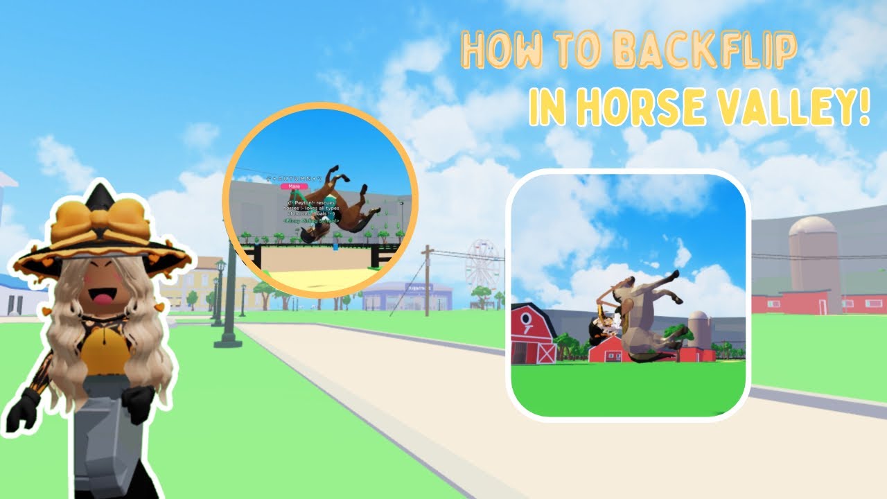 How to backflip in Horse Valley!’🤸‍♀️ * COOL * || Horse Valley Episode ...