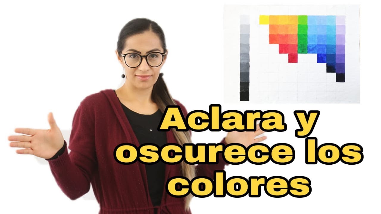 Teoría del color con óleo. Cómo aclarar y oscurecer los colores del ...