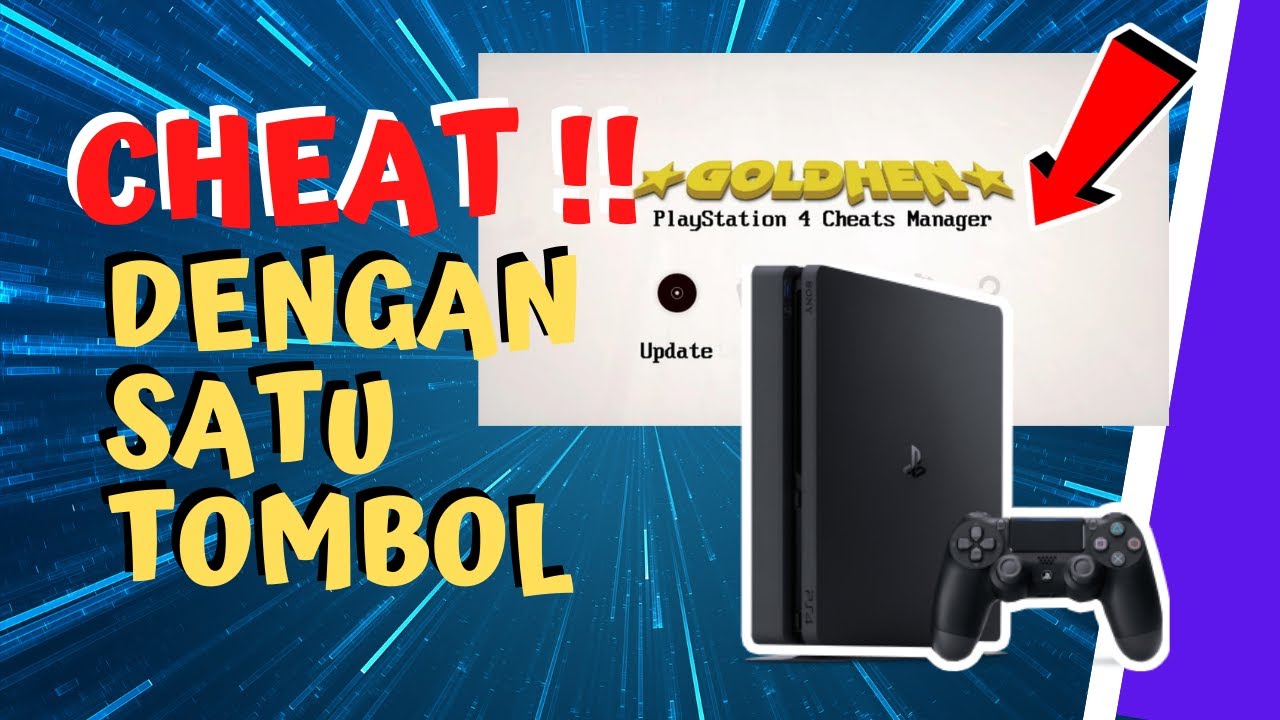 Cara main pake Cheat hanya dgn 1 tombol saja | Goldhen Cheats Manager ...