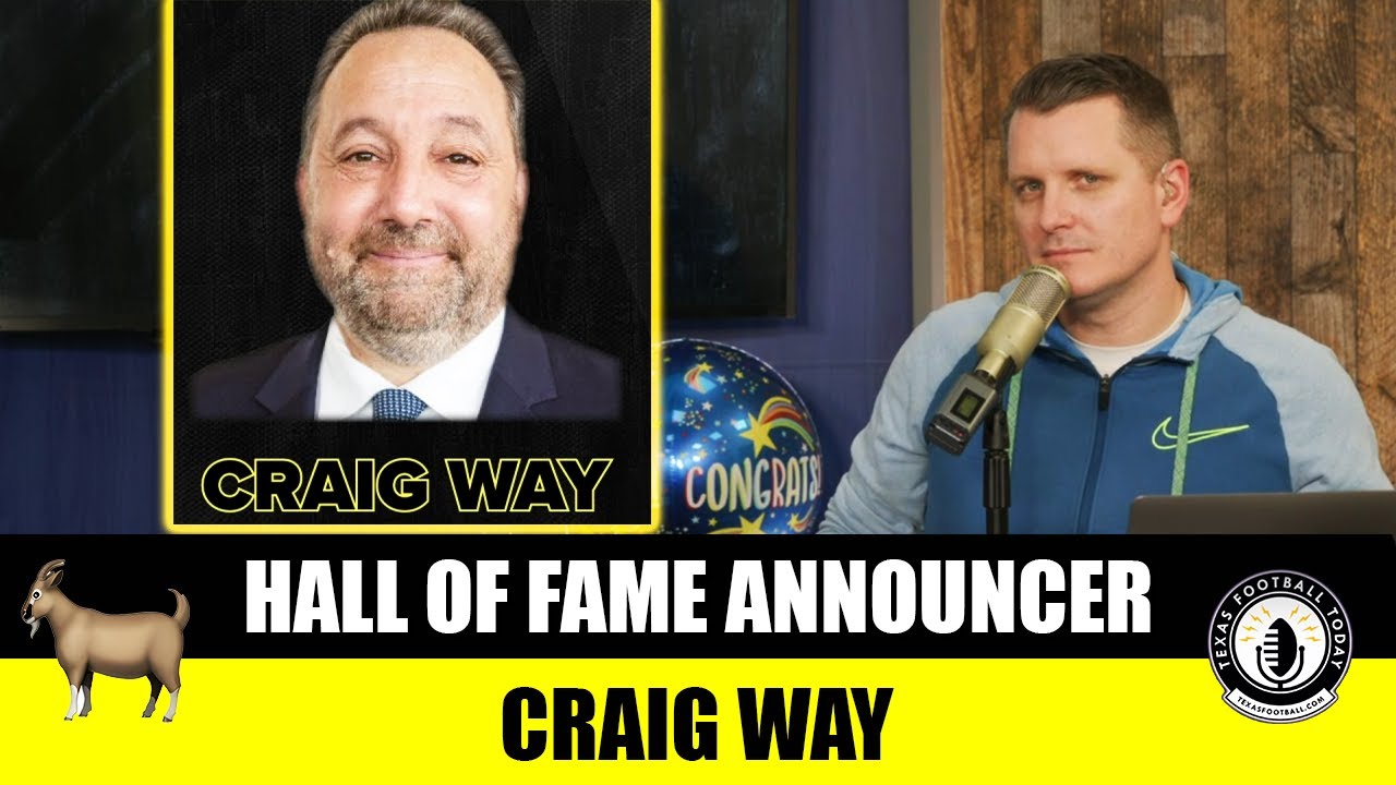 TFT: Hall of Fame Announcer Craig Way's Week 4 TXHSFB Breakdown - YouTube