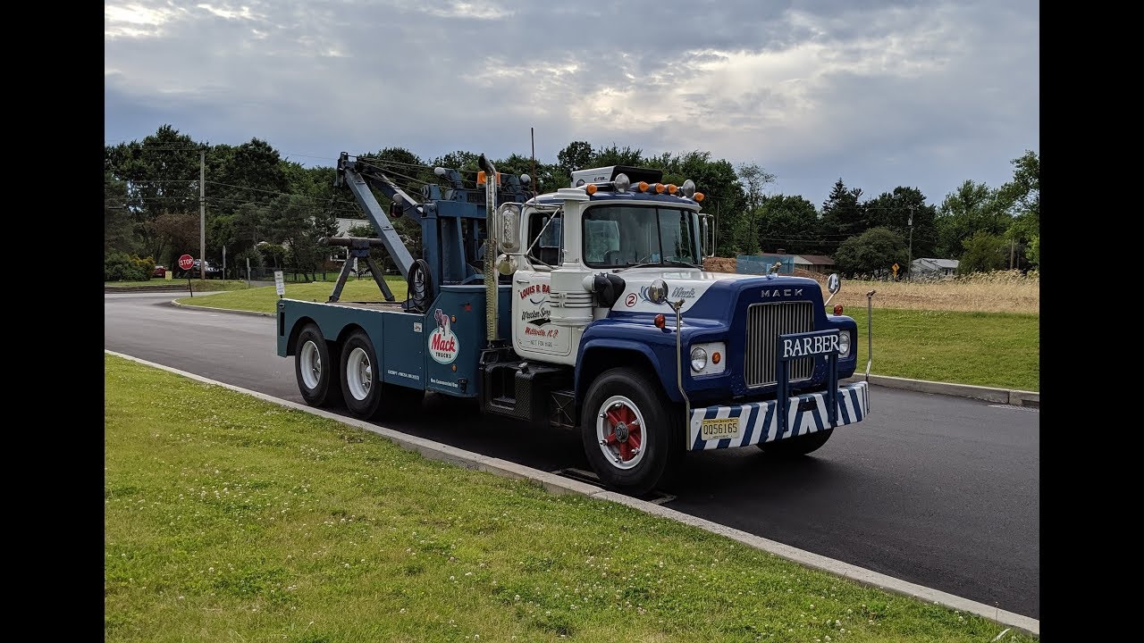 Riding in a 1967 Mack R-Model Wrecker - Coming Home from the 2019 ATCA ...