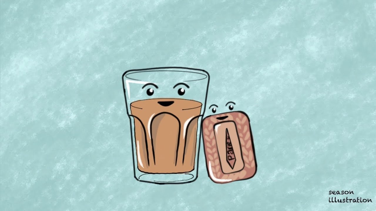 Chai & Biscuit Friendzone Animation @RITU_JAIN #adobefresco # ...