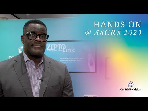 Hands on with Zepto Link by Centricity Vision at ASCRS 2023 - YouTube