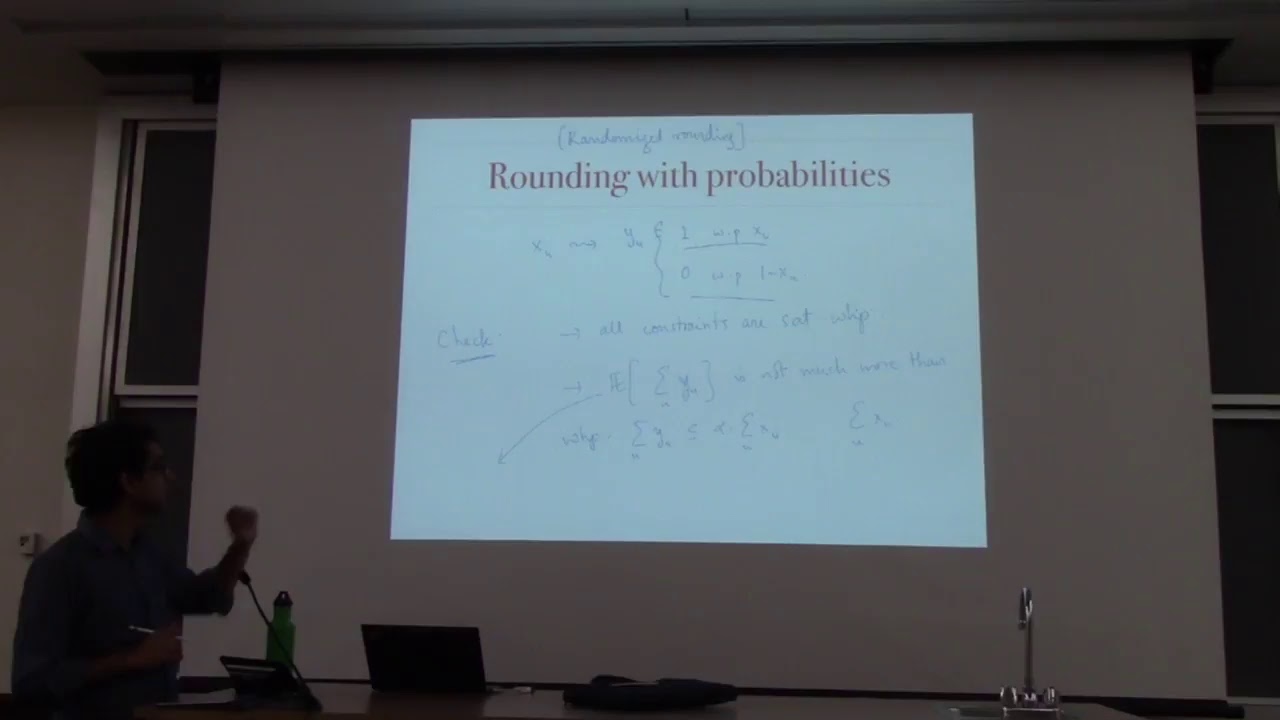 Advanced Algorithms - Fall 2017 Lecture 23 - YouTube