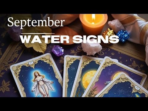 WATER SIGNS September 2025 #horoscope #zodiac
