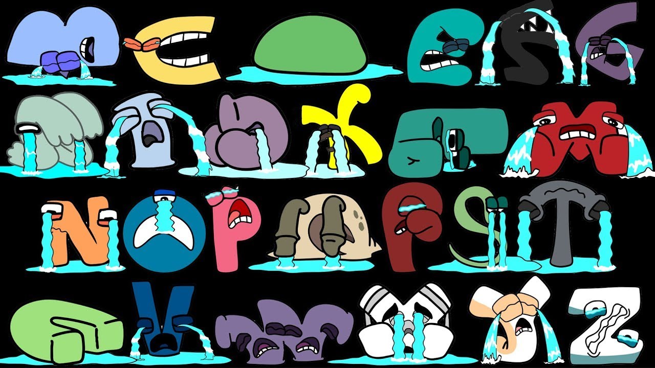 Alphabet Reverse Plush toy All Letter BUT THEY CRYING 3 - YouTube