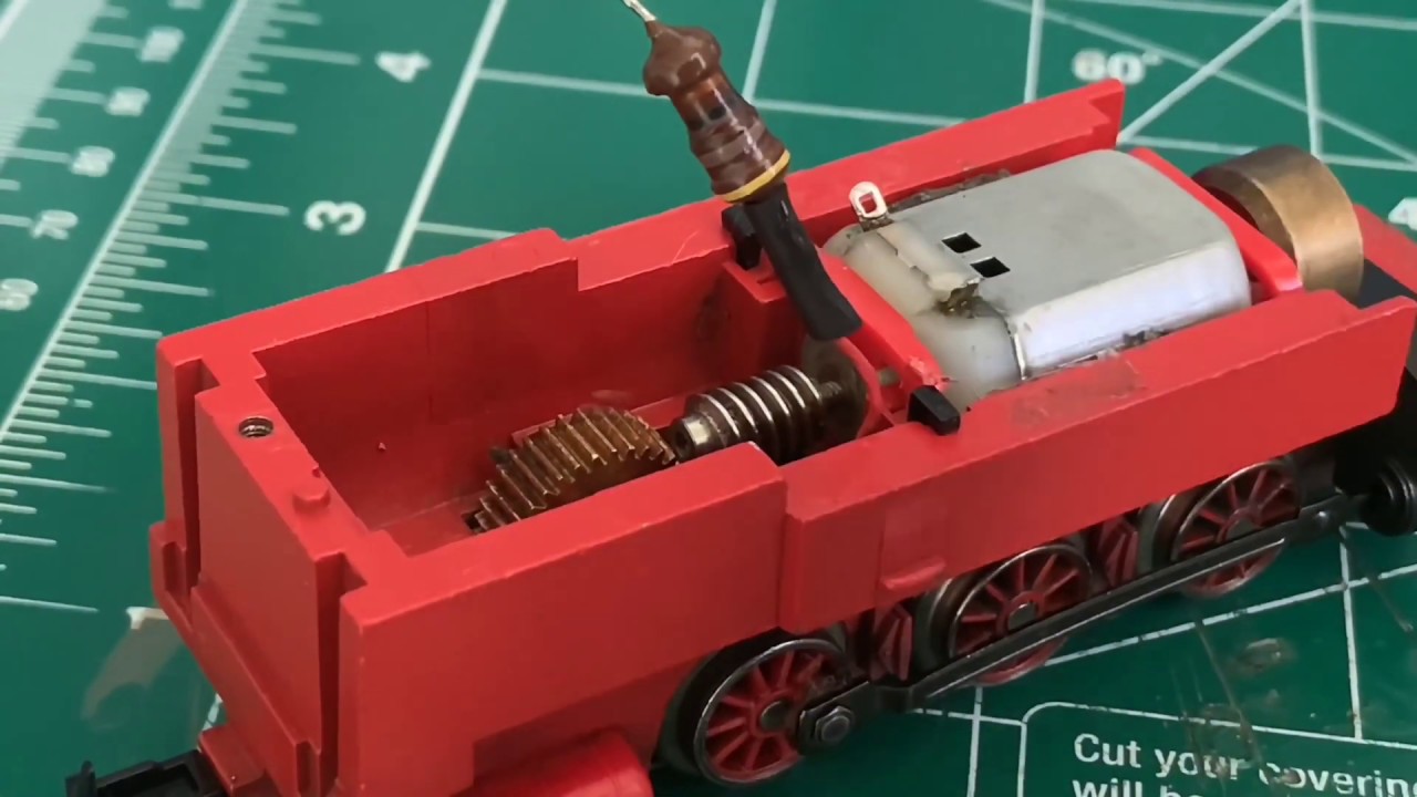 Tutorial - Converting Marklin Analogue Electric Locomotive to Digital - YouTube