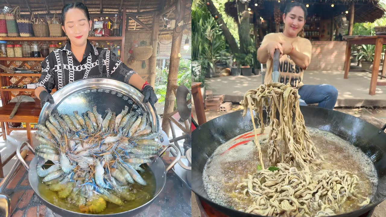 Fry River Prawn Cooked Rice, Crispy Fish Creamy Soup, Fry Chicken ...