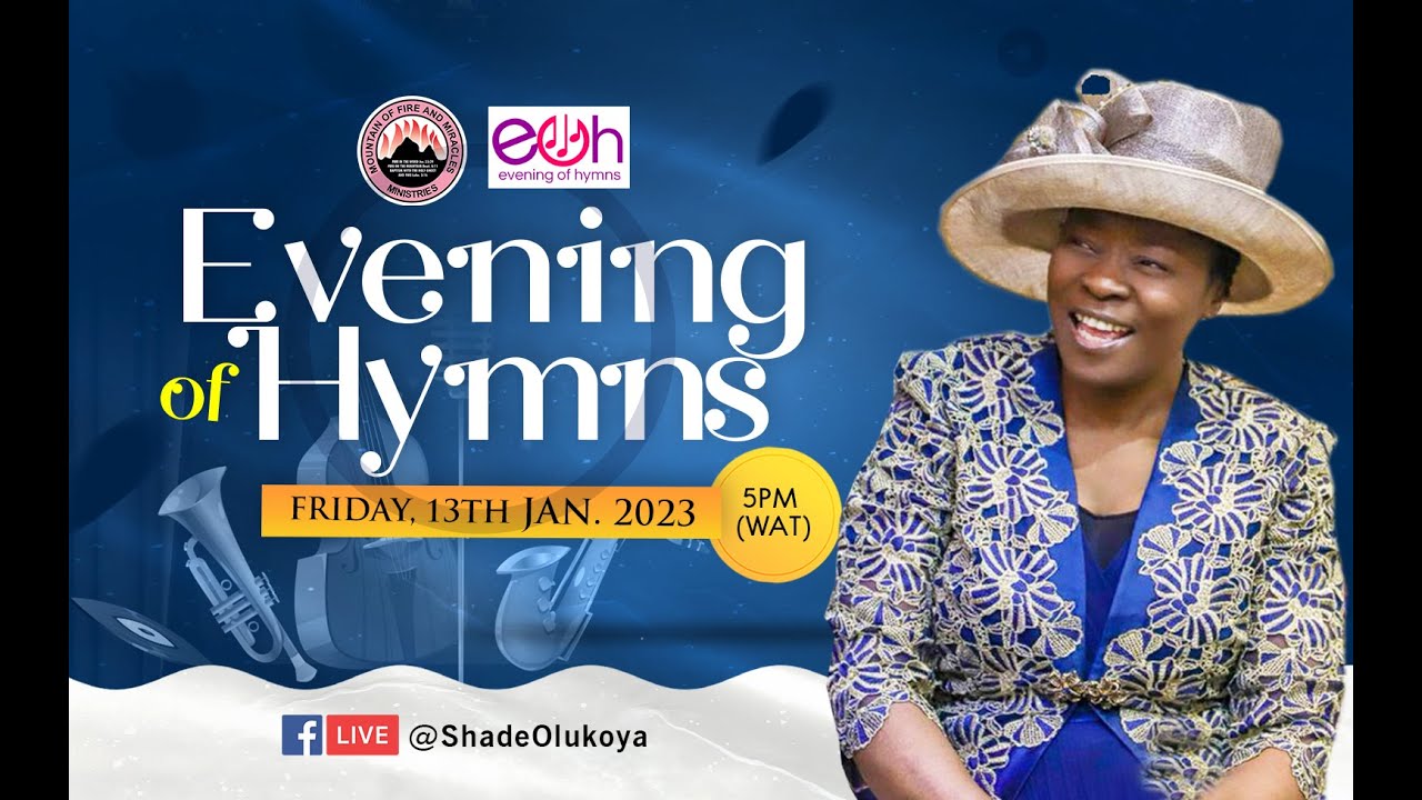 MFM Evening of Hymns with Pastor (Mrs) Shade Olukoya (13-01-2023) - YouTube