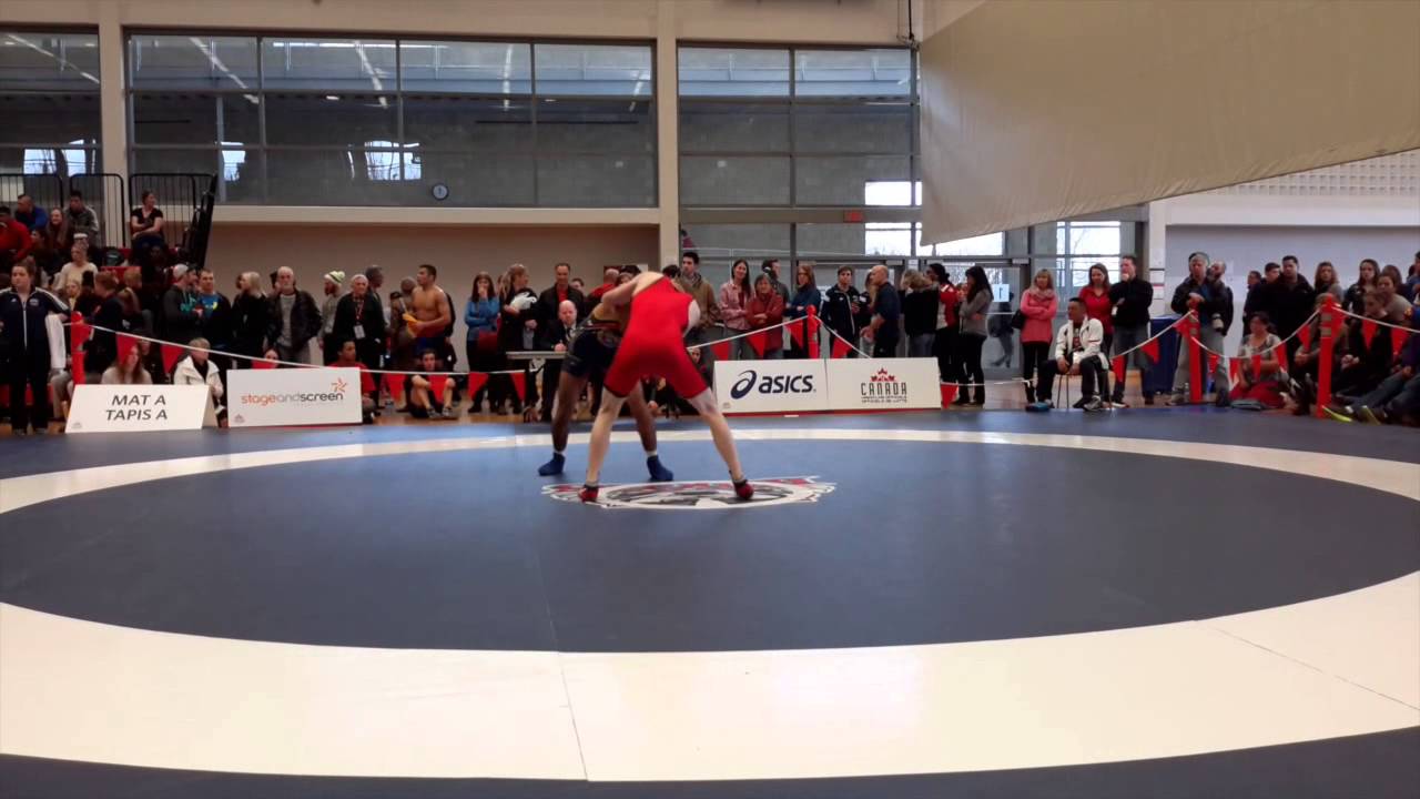 2015 Senior National Championships: 57 kg Alex Moher vs. Safiulla ...