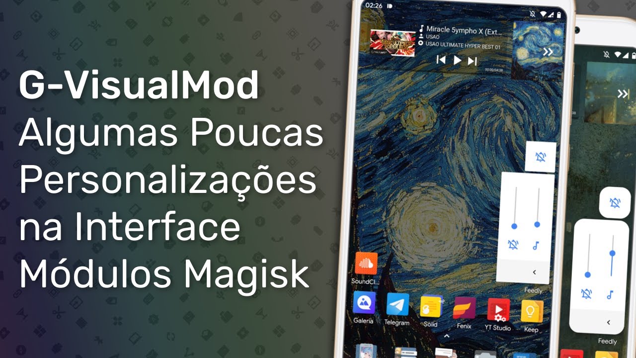 G-VisualMod - Algumas poucas modificações na interface usando o Magisk ...