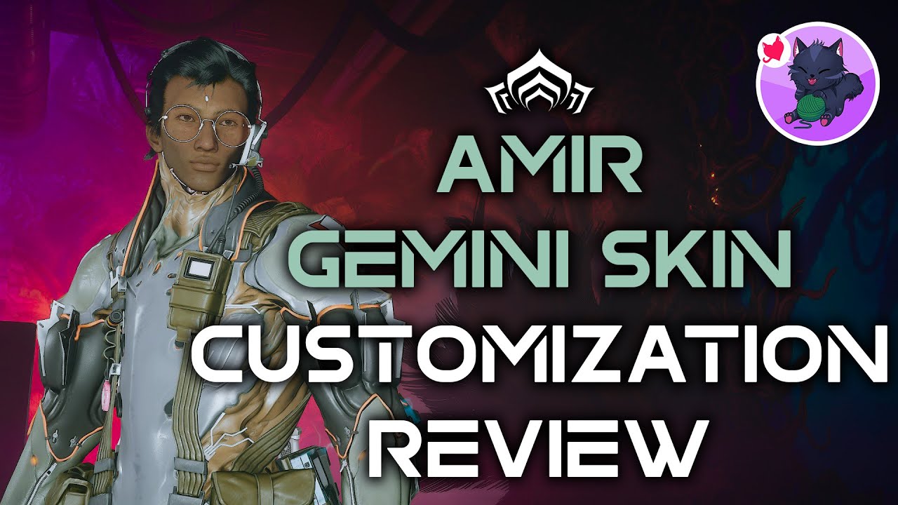 Warframe | Fashion Frame | Volt Amir Gemini Skin Customization Review ...