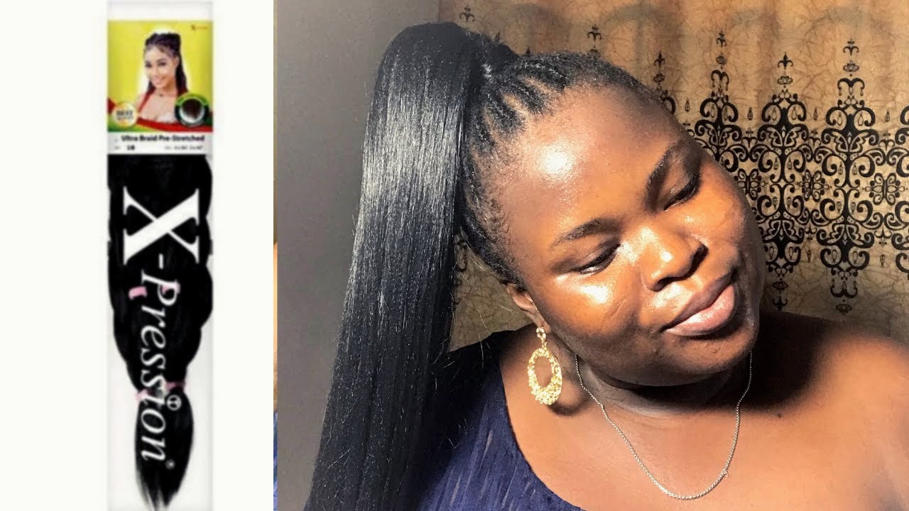 BONE STRAIGHT PONYTAIL WITH ATTACHMENT / HOW TO MAKE SUPER SILKY ...