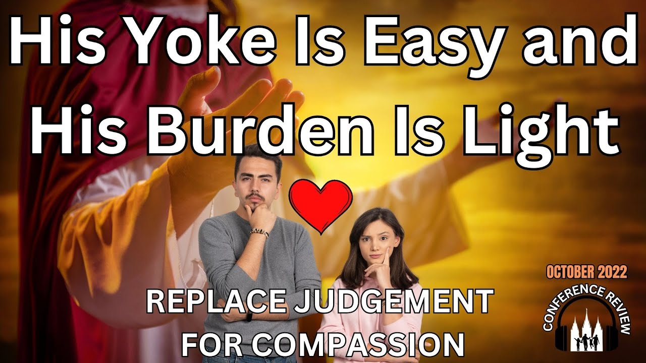 His Yoke Is Easy and His Burden Is Light - REPLACE JUDGEMENT FOR ...