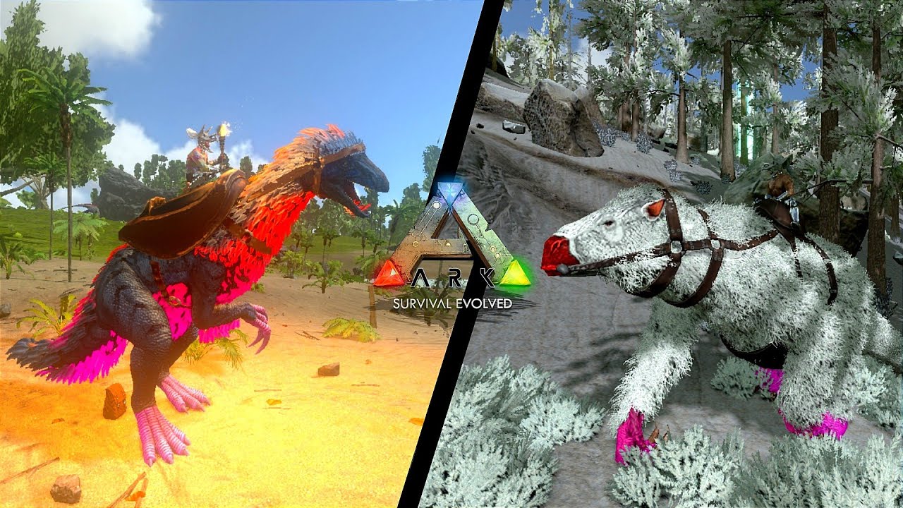 QUAL É O MELHOR?! MEGATHERIUM VS THERIZINOSSAURO - ARK MOBILE - YouTube