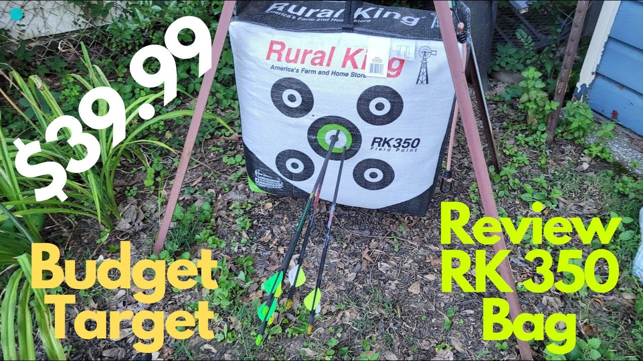 Archery target review. Review of RK350. Budget Rural King archery ...